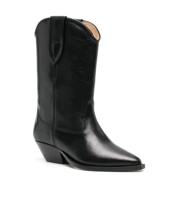 Isabel Marant Étoile Pointed Toe Mid Calf Boots