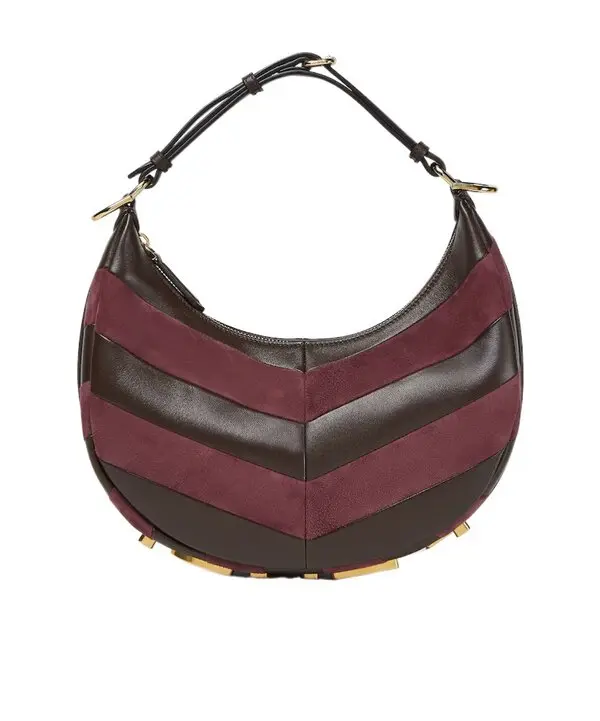 Fendi Two-toned Small Tote Bag - Black