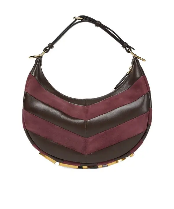 Fendi Two-toned Small Tote Bag - Black