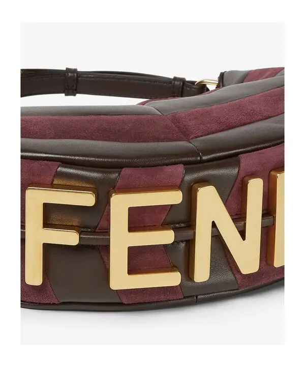Fendi Two-toned Small Tote Bag - Black