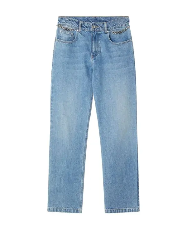 Stella McCartney Low-rise Logo Patch Jeans