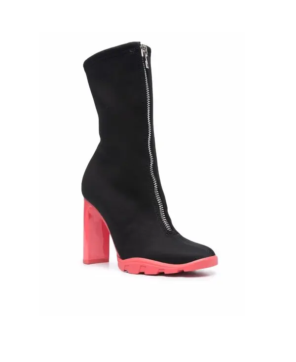 Alexander McQueen Slim Tread Zipped Boots