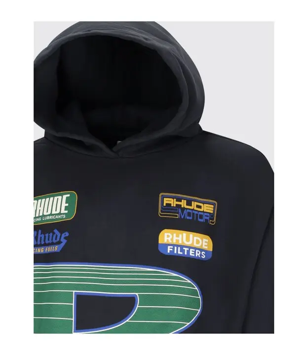 Rhude Racing Logo Hoodie
