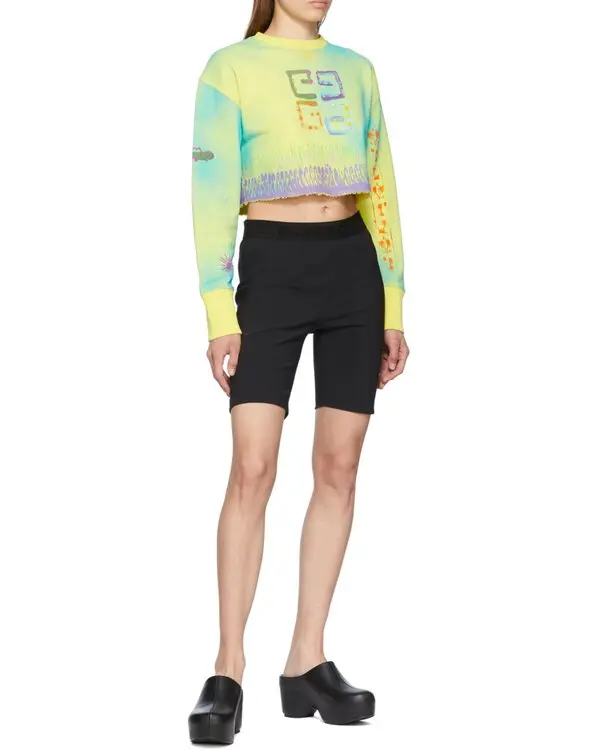 Givenchy Cycling Shorts With 4g Belt