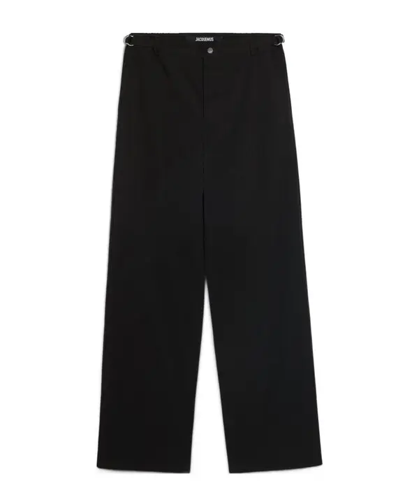 Jacquemus Mid-waist Buckle Loop Pants