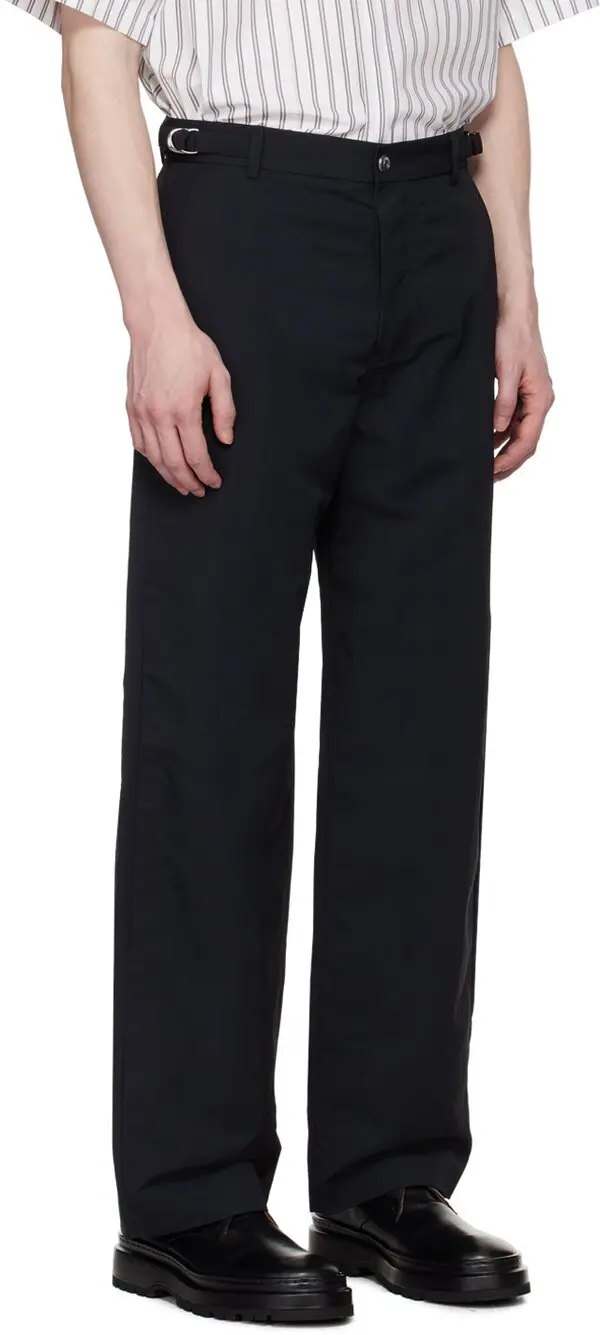 Jacquemus Mid-waist Buckle Loop Pants