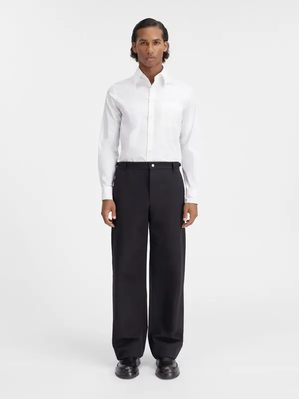 Jacquemus Mid-waist Buckle Loop Pants