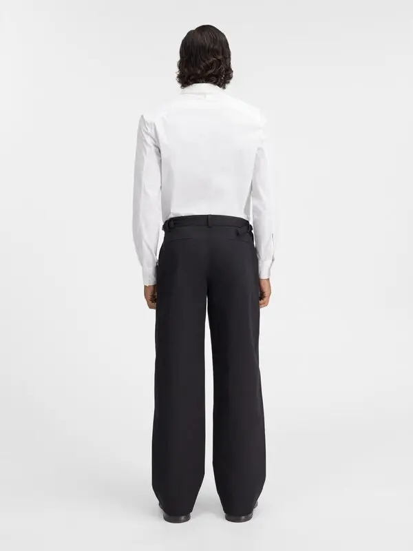 Jacquemus Mid-waist Buckle Loop Pants