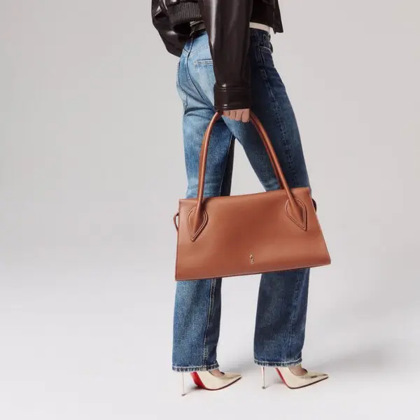 CHRISTIAN LOUBOUTIN Venus Shoulder Bag - Cuoio