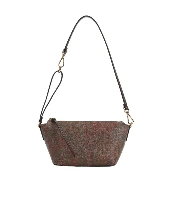 Etro Arnica Zipped Mini Shoulder Bag - Brown