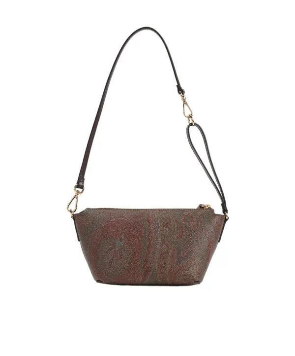 Etro Arnica Zipped Mini Shoulder Bag - Brown