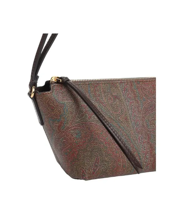 Etro Arnica Zipped Mini Shoulder Bag - Brown