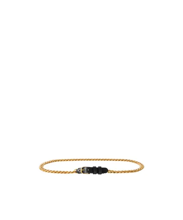 NILI LOTAN Chain Belt - Black