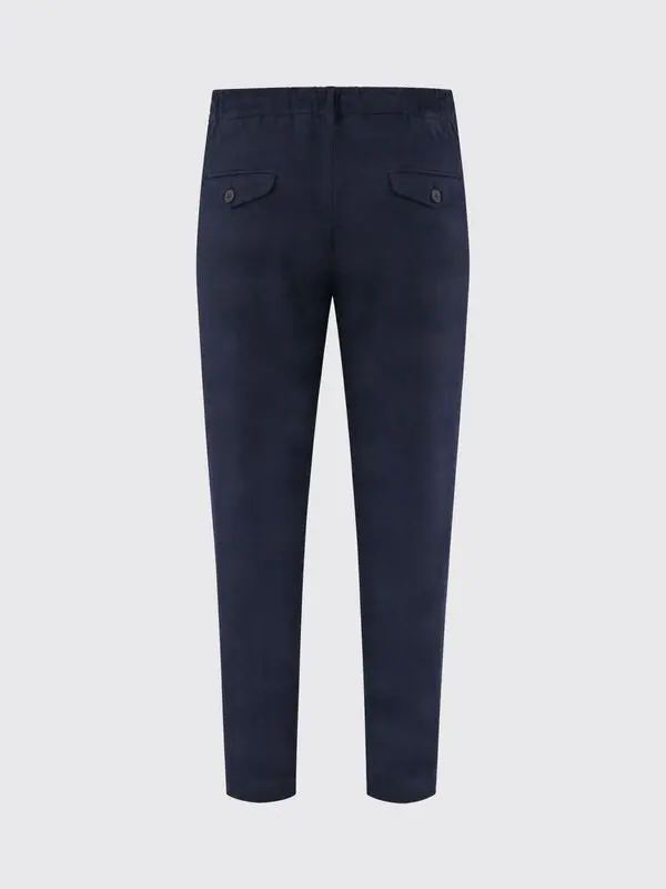 Eleventy Drawstring Tapered Pants - Black