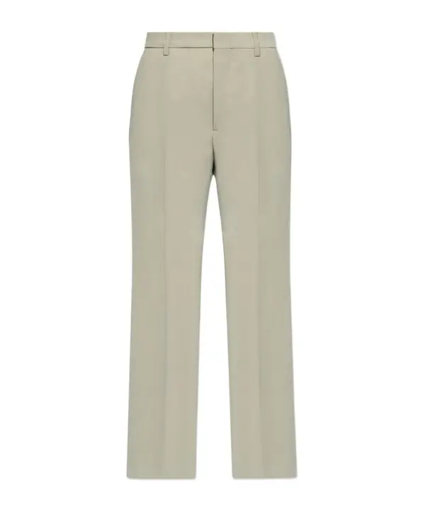 Ami High-waisted Tailored Trousers With Pleats