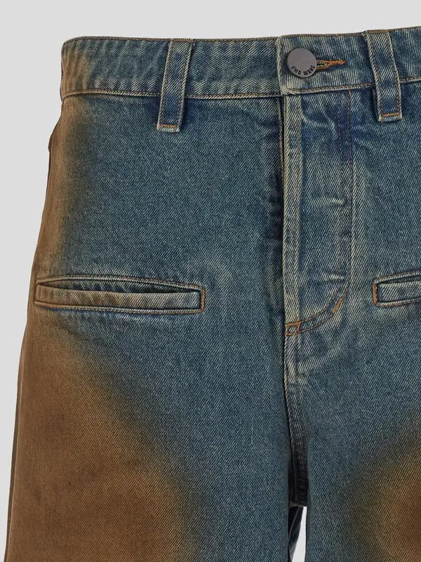 UMA WANG Belt-loop Jeans