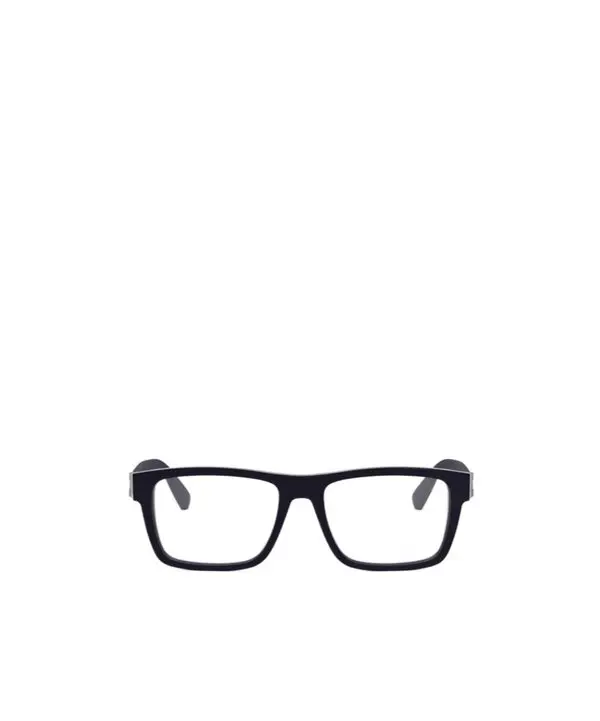 BVLGARI Rectangular Frame Eyeglasses - Black