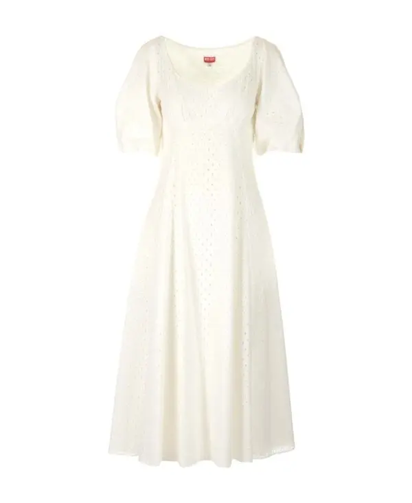 Kenzo Short Sleeve Midi Dress - No