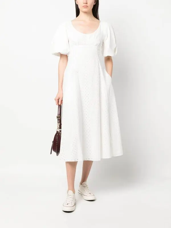Kenzo Short Sleeve Midi Dress