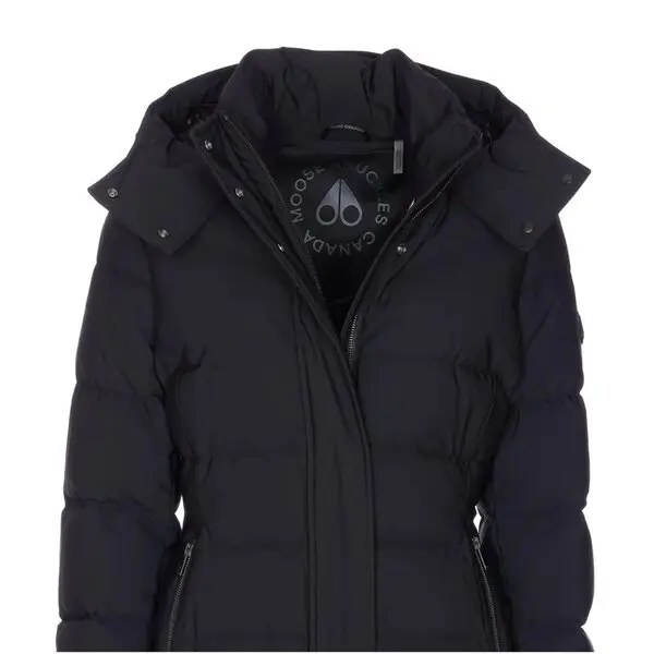 Moose Knuckles Hooded Padded Quilted Parka