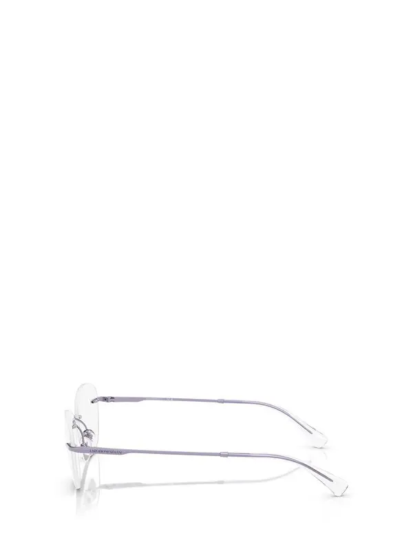 Emporio Armani Rimless Eyeglasses