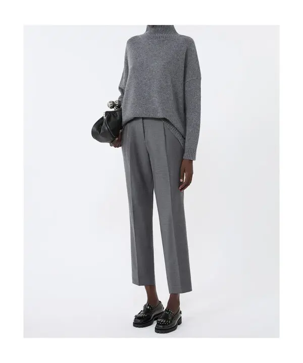 Max Mara Pleated Straight-leg Trousers