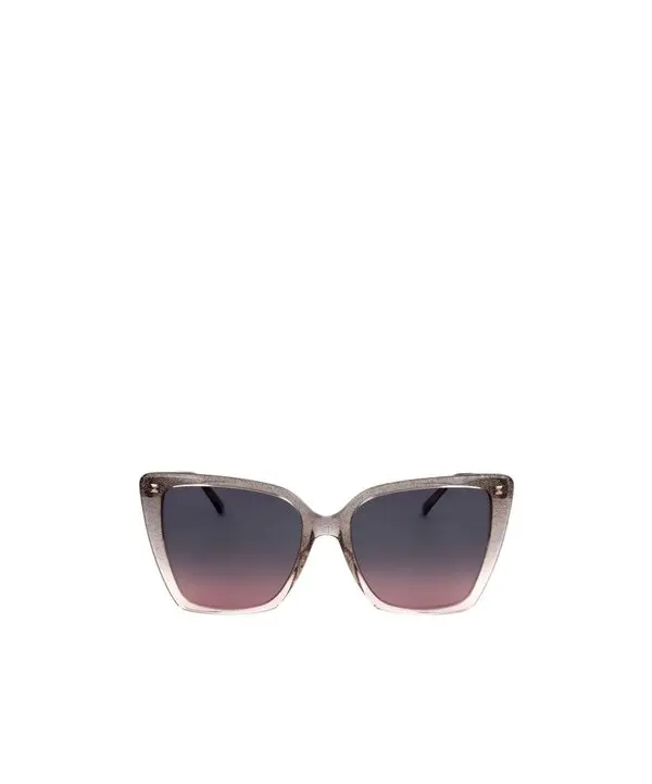 JIMMY CHOO Lessie Cat-eye Frame Sunglasses - Black