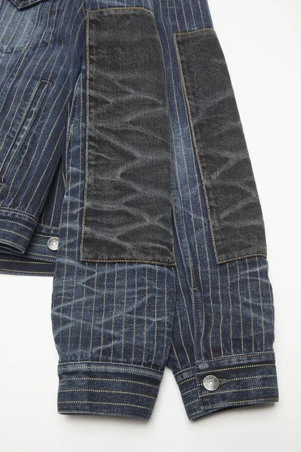Acne Studios Patchwork Denim Trucker Jacket