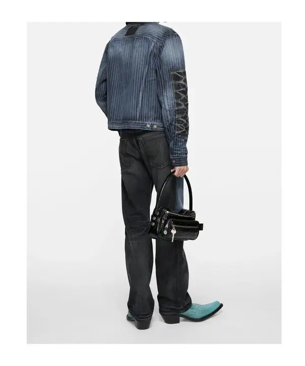 Acne Studios Patchwork Denim Trucker Jacket
