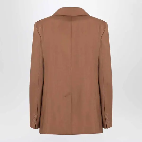 Max Mara Nice Single-breasted Jacket - Hazelnut Brown