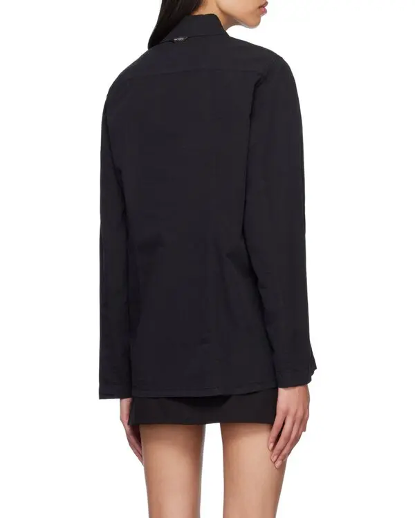 Our Legacy Relaxed Fit Shirt Top With Mother-of-pearl Buttons
