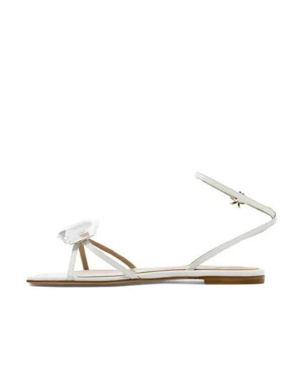 GIANVITO ROSSI Embellished Ankle Strap Sandals