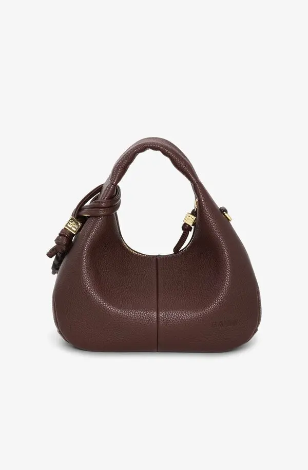 GANNI Zip-up Mini Handbag