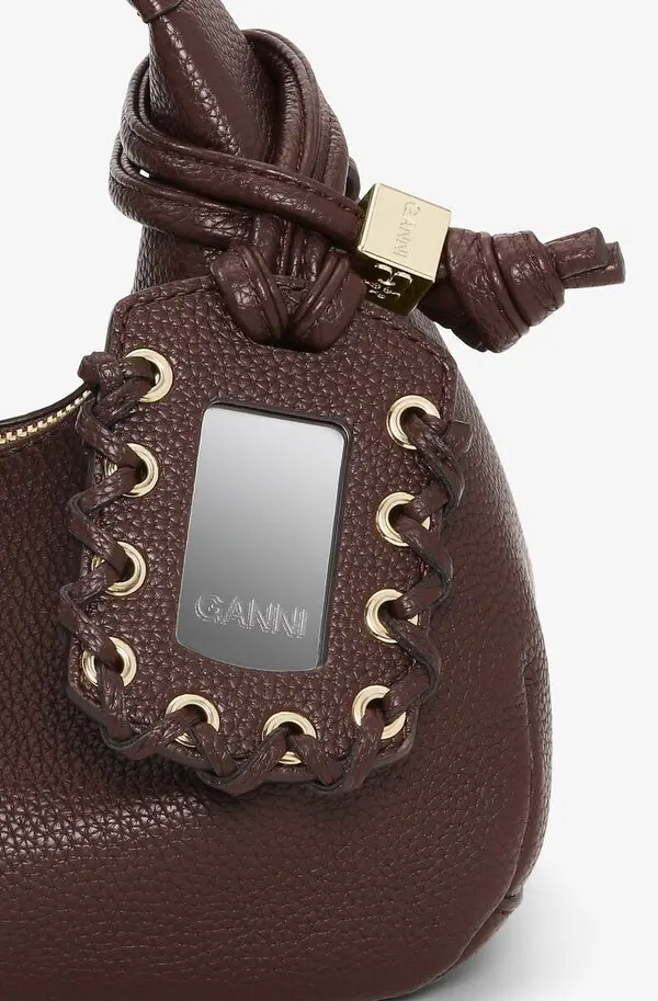 GANNI Zip-up Mini Handbag