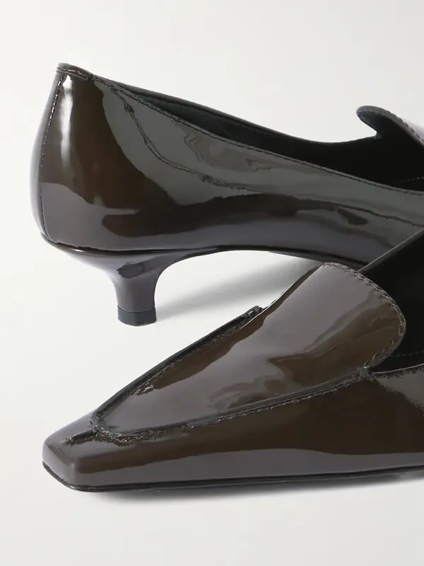 TOTEME Patent Leather Pumps - Brown