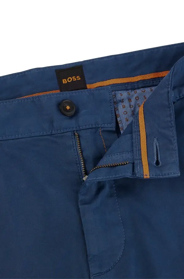 Hugo Boss Slim-fit Chinos - Blue