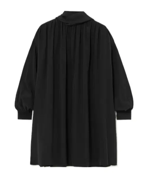 Chloé Long Sleeve High Collar Dress