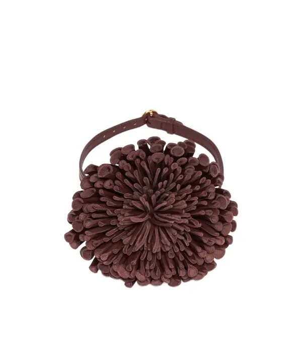 Alaïa Flower Choker - Red