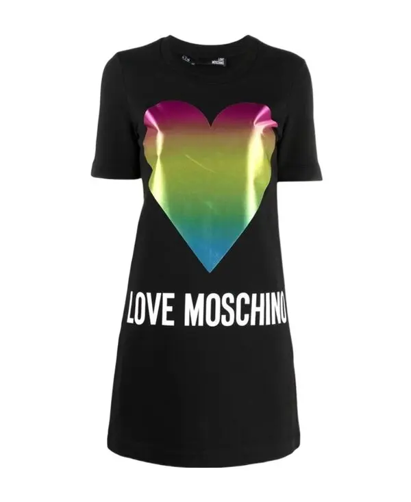 Moschino T-shirt Dress - Black