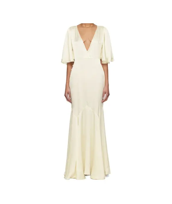 BODE V-neck Maxi Dress