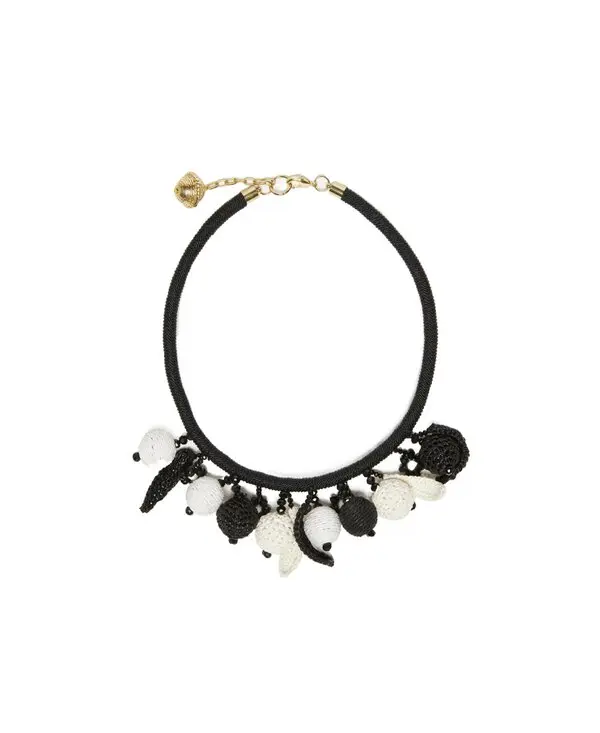 Max Mara Pendant Necklace - Black