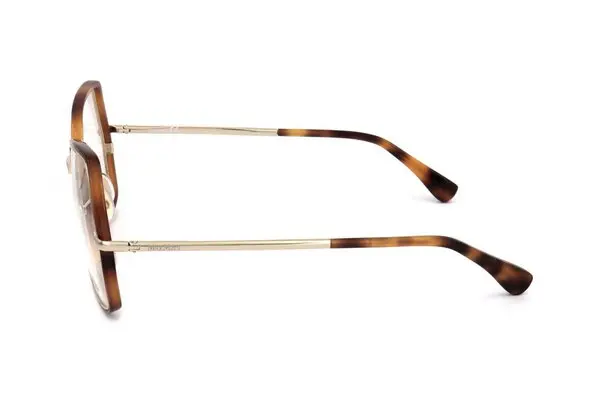Max Mara Geometric Frame Eyeglasses - White