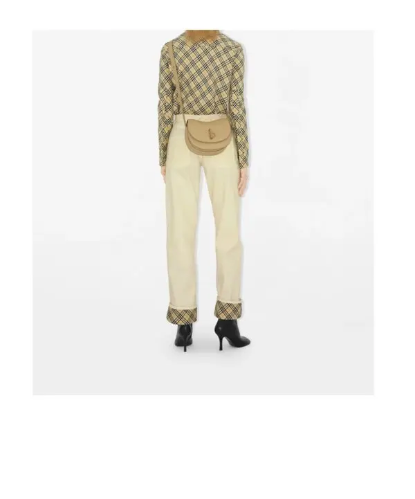 Burberry Small Rocking Horse Shoulder Bag - Sand-colored