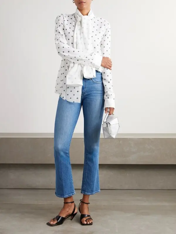 MOTHER The Outsider Flood Jeans
