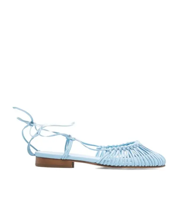 Hereu Mantera Knotted Ankle Strap Sandals