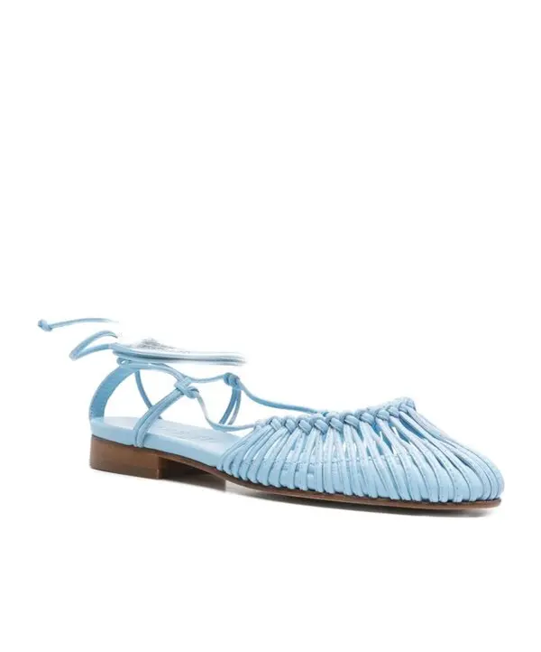 Hereu Mantera Knotted Ankle Strap Sandals