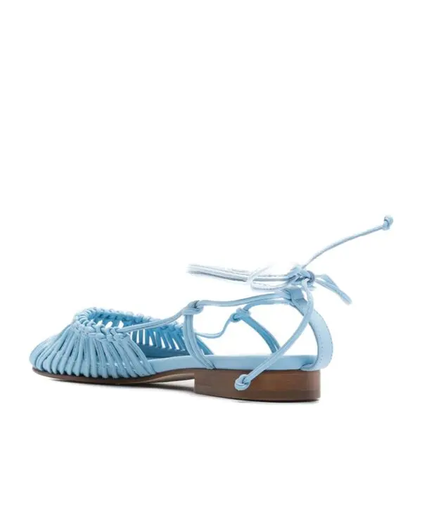 Hereu Mantera Knotted Ankle Strap Sandals