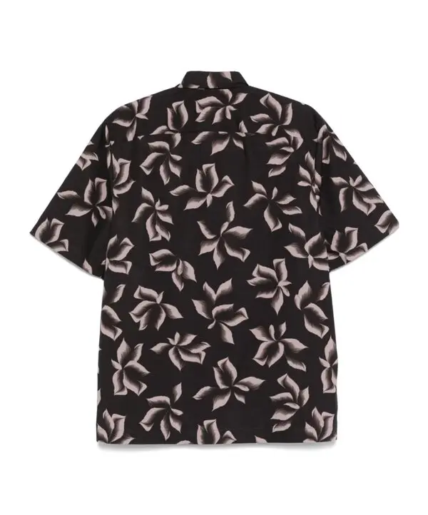 Dries Van Noten Short Sleeve Shirt - Black
