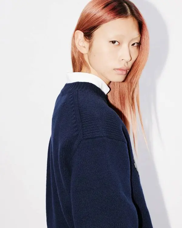 Kenzo Elephant Logo Wool Jumper