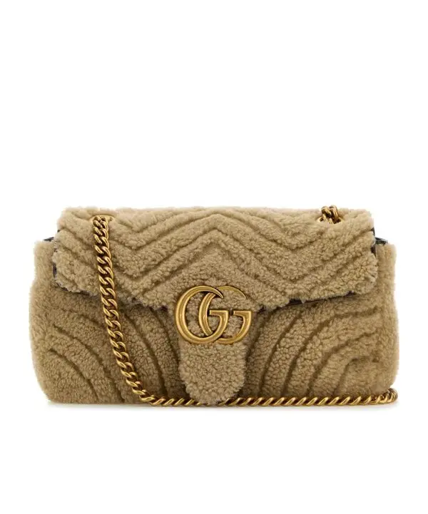 Gucci Gg Marmont 2.0 Chain Shoulder Bag - Green